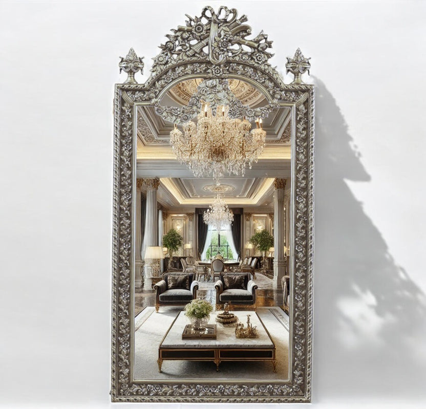 Glamorous Golden Framed Mirror – Furniture Collection